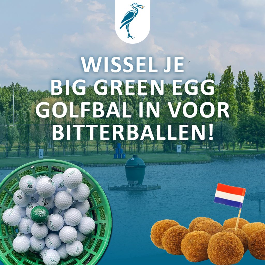 Krijg bitterballen in ruil voor een groene Big Green Egg bal ...